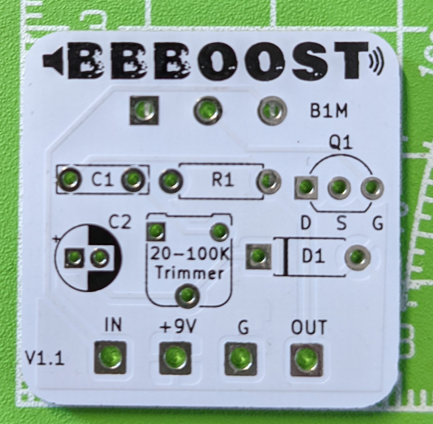 BBBoost - jFet Clean Boost - Five Cats Pedals