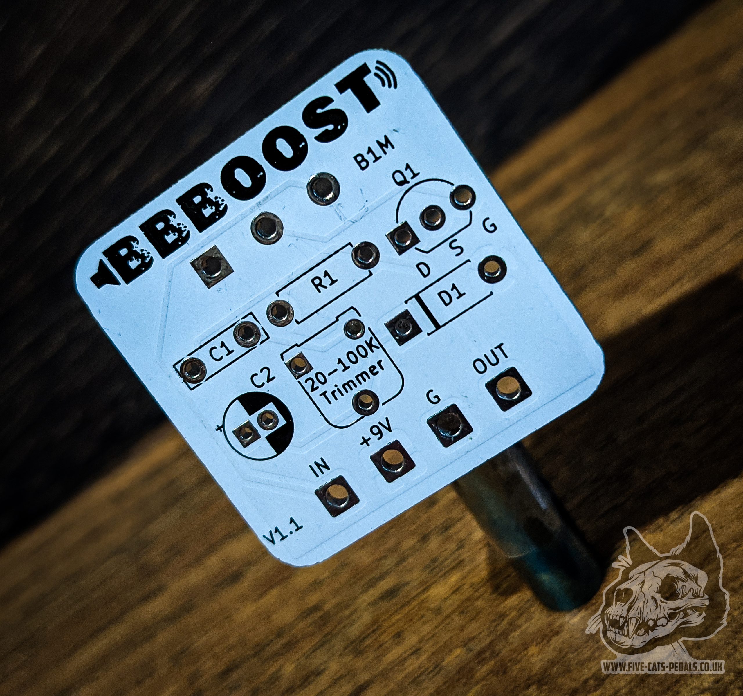 BBBoost - jFet Clean Boost - Five Cats Pedals