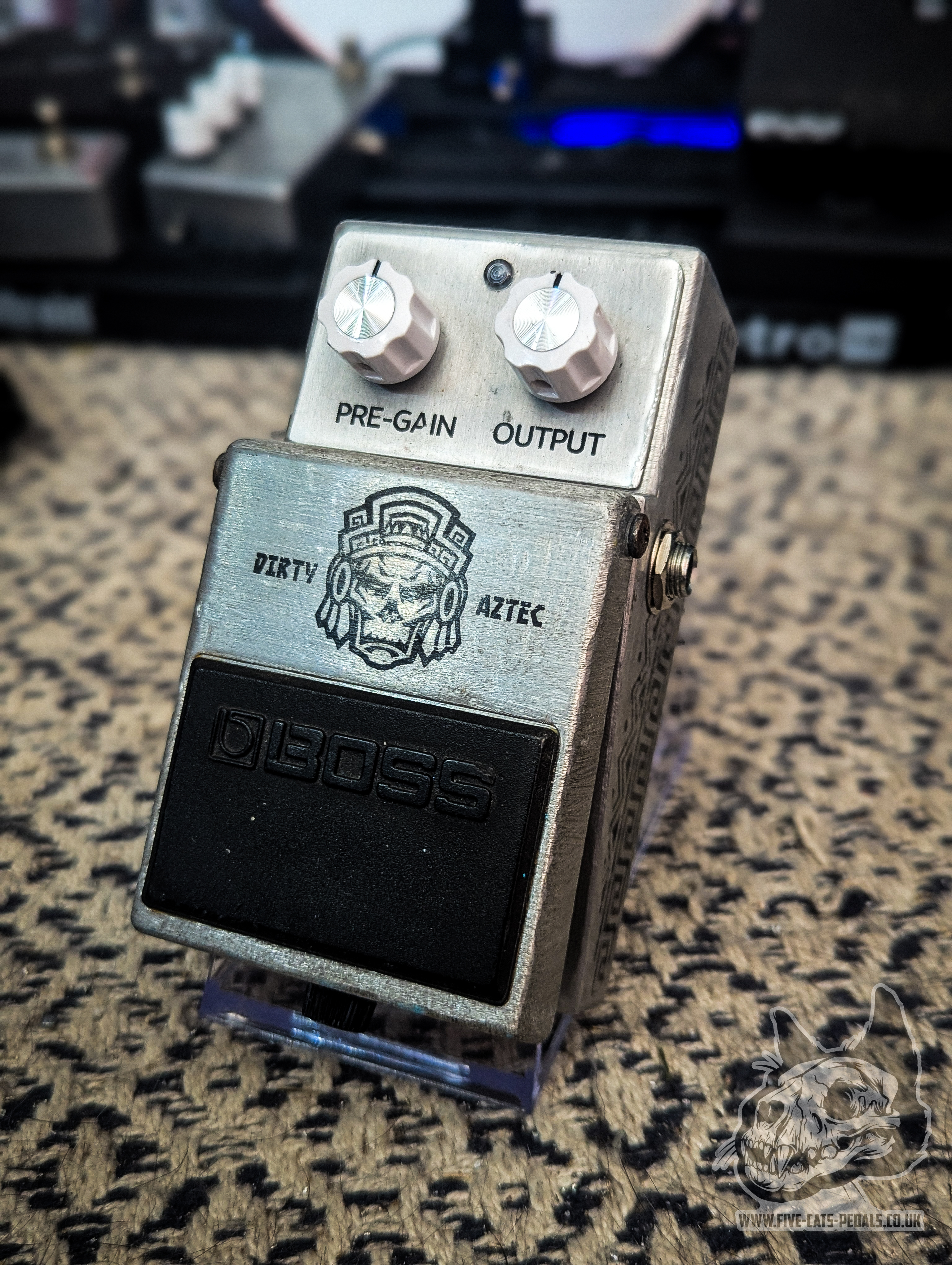 Dirty Aztec with Pre-Gain - Acapulco Gold Clone - BOSS Enclosure - Five ...